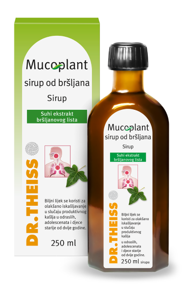 Mucoplant sirup od bršljana | Naturprodukt