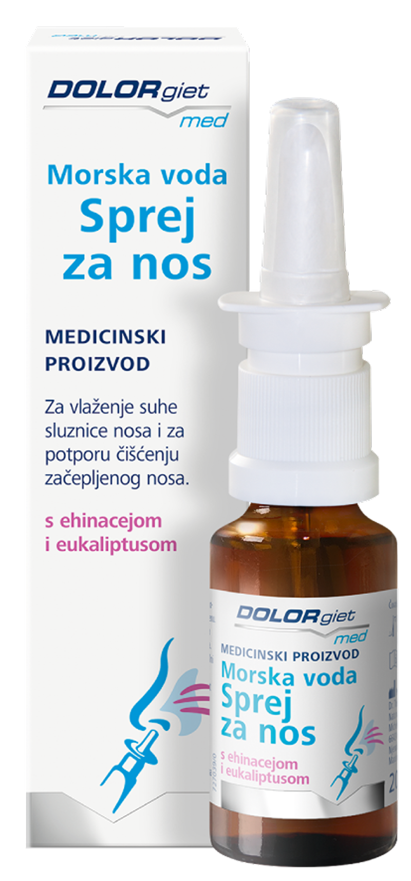 Dolorgiet med Morska voda – Sprej za nos s ehinacejom i eukaliptusom 20 ...